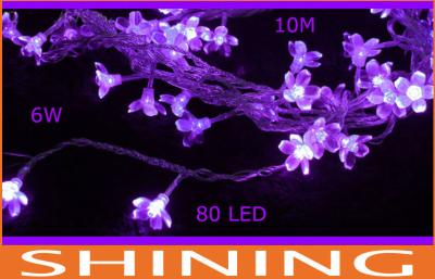 Cina KTV che decora il basso consumo energetico variopinto principale delle lampadine 10m 80 della luce della batteria in vendita