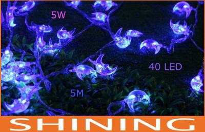 Cina Riscaldano/colore bianco 5m luce della batteria principale 40 lampadine luminosa per illuminazione del giardino in vendita