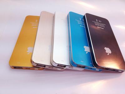 Cina Caricatore mobile ultra sottile ricaricabile della mini della mela 4000mah banca di potere in vendita