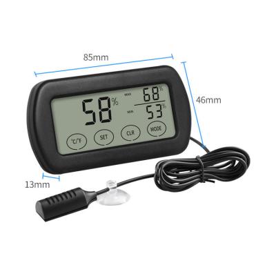 China DTH-115 Touchscreen Digital Thermometer Hygrometer Max Min Record and Alarm Function Temperature Humidity Meter for sale