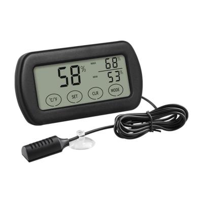 China DTH-115 Touchscreen Digital Thermometer Hygrometer Max Min Record and Alarm Function Temperature Humidity Meter for sale