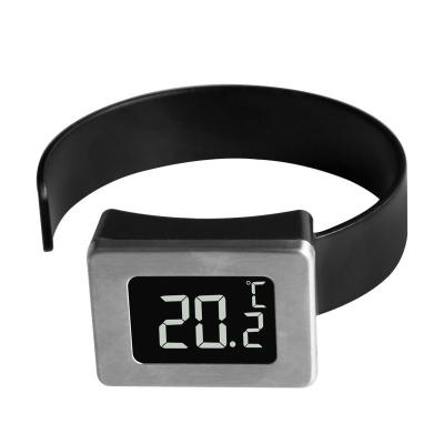 China TL8028 Digital Temperature Measurement Band Wine Thermometer for Wine Bottles Digital Wine Temperature Gauge for sale