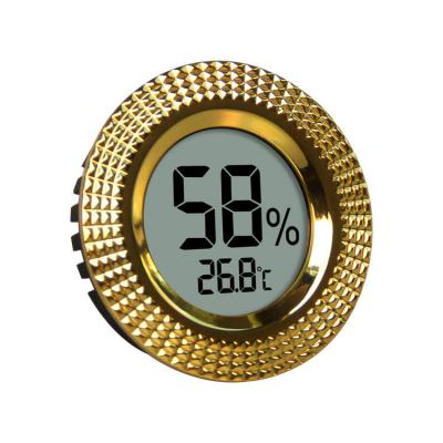 China DTH-174 Mini Digital Cigar Thermometer Hygrometer Indoor Room Home Temperature Humidity Gauge Monitor Temperature Sensor for sale