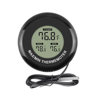 China TL8050 Round Max Min Memory Function Temperature Sensor Digital Thermometer With Probe for sale