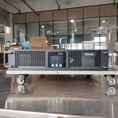 China LCD 2U High Frequency Online UPS Battery Backup 1 - 12A 2KVA Rack Mount UPS For Server for sale