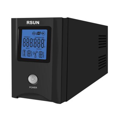 China 850VA 480W Offline UPS Modified Sine Wave LCD UPS Metal UPS For TV For Heating UPS USB for sale