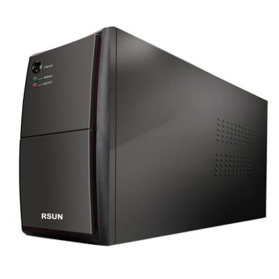 China 1 Kva Computer Offline UPS 650W Modified Sine Wave UPS For Switches UPS AVR Function for sale