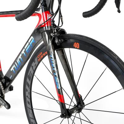 중국 SHIMANO 105 R7000-22 남성과 여성을 위한 튼튼한 도로 자전거 Twitter T10 Pro 판매용