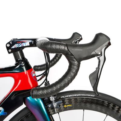 중국 남자와 여자를 위한 EPS 탄소 섬유 도로 자전거 T10pro 홀로그램 색깔 SHIMANO UT R8000-22 속도 판매용