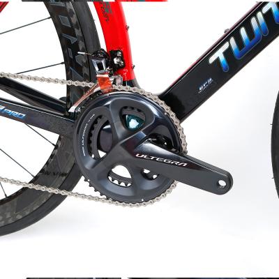 중국 남자와 여자를 위한 EPS 탄소 섬유 도로 자전거 T10pro 홀로그램 색깔 SHIMANO UT R8000-22 속도 판매용