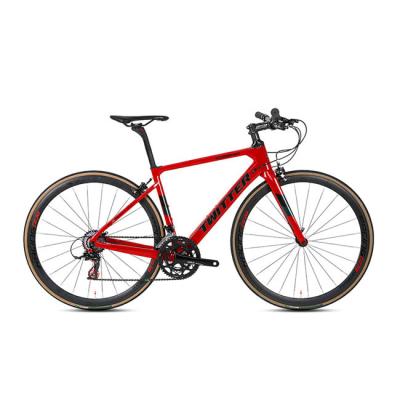중국 직업적인 STEALTH 탄소 섬유 잡종 자전거, 도로 경주자 자전거 크기 45cm 48cm 51cm 54cm 판매용