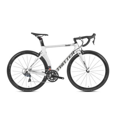 중국 탄소 섬유 도로 자전거 SHIMANO 105 R7000 22 속도를 경주하는 탄소 포크 판매용