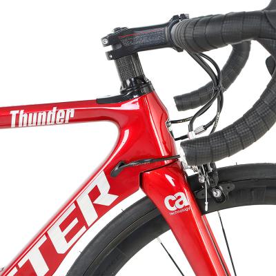 중국 탄소 섬유 도로 자전거 SHIMANO 105 R7000 22 속도를 경주하는 탄소 포크 판매용