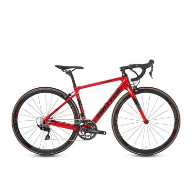 중국 도로 경주 자전거 탄소 섬유 포크 탄소 바퀴 SHIMANO UT R8000 22 속도 판매용
