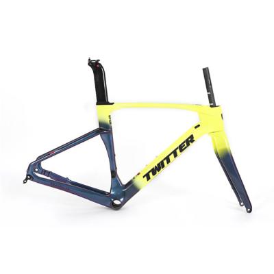Κίνα T800 υψηλό πλαίσιο 48cm οδικών ποδηλάτων άνθρακα συντελεστών ολογραφικό XL ΜΕΓΕΘΟΣ προς πώληση