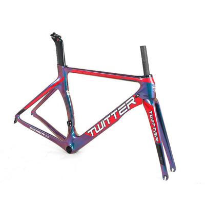 중국 자필 색깔을 가진 54cm T800 탄소 구조 내부 케이블 판매용