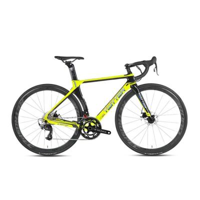 중국 22 속도 도로 자전거 탄소 섬유 내부 케이블 프레임 탄소 T800 통해 Alxe 142mm Sram RIVAL 700c 판매용