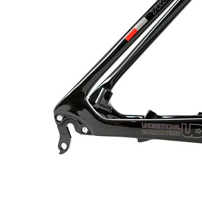 Κίνα πλαίσιο 29 ινών MTB άνθρακα 135mm QR πλήρης αναστολή με τα εσωτερικά καλώδια προς πώληση