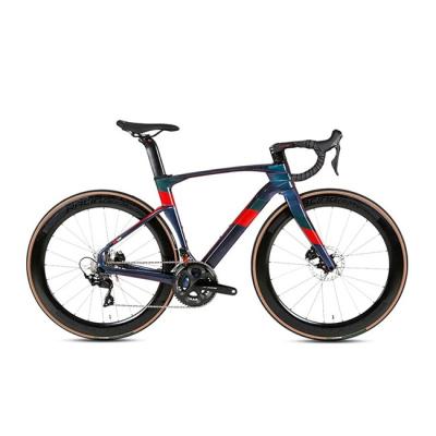 중국 TWITTER 탄소 섬유 도로 자전거 풀 세트 SHIMANO 105 R7020 카본 휠 판매용