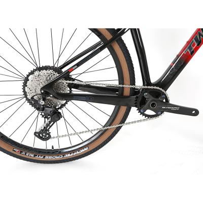 Κίνα Γρήγορη απελευθέρωση 29 ίντσα MTB, ταχύτητα ποδηλάτων SHIMANO DEORE M6100 12 ινών άνθρακα προς πώληση