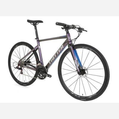 Chine vélo de route de cadre d'alliage de 700C AL7005, vitesse hybride du SOURIRE 22 de vélo de bicyclette à vendre
