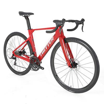중국 고 계수 T900 탄소 도로 디스크 자전거는 R10 700C 알루미늄 합금 림을 트위터합니다 판매용