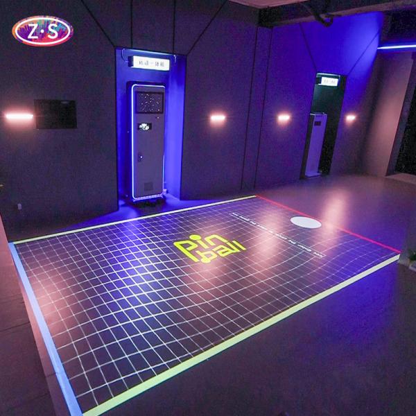 Quality Laser Light Source Interactive Floor Display Game Integrated Sports Projector for sale