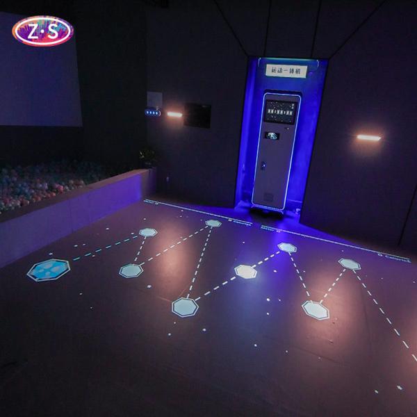 Quality Laser Light Source Interactive Floor Display Game Integrated Sports Projector for sale