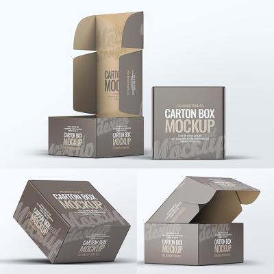 China Customization Eco Friendly Package Corrugated Folding Paper Box Garment Clothes Mailer Box Apparel Mailer Shipping Hat Paper Box for sale