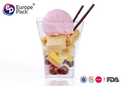 Cina Il quadrato di plastica trasparente foggia a coppa il certificato materiale di PS FDA LFBG in vendita