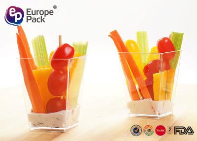 Cina Recipienti di plastica eliminabili del dessert del gelato 5 Oz per il partito/le nozze in vendita