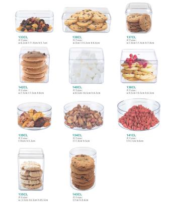 Cina Hard Plastic Biscuit Mousse Cup Tiramisu Dessert Pudding Packaging box in vendita