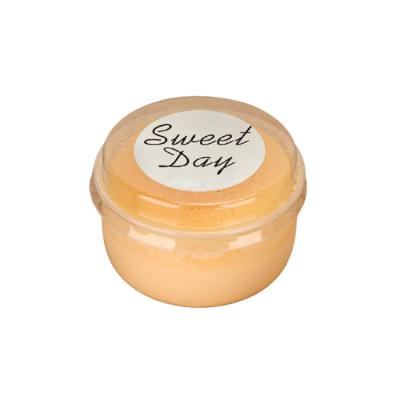Cina Wholesale Amazon Top Seller Food Grade PP Baking round Mousse Cake Dessert Cup with Lid Plastic Clear Pudding Cups in vendita
