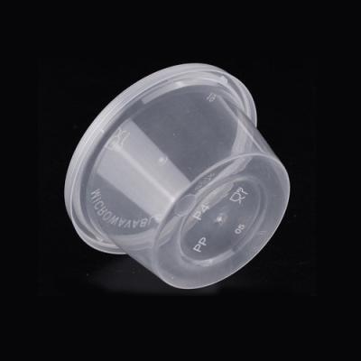 Cina Leakproof, BPA Free 4oz Souffle Cups And Lids Stackable Sauce Cup for Salad Dressing Sauces Or Jello Shots in vendita