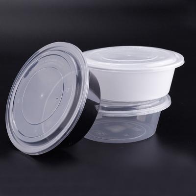 Cina 100% Eco-friendly disposable microwave transparent 1000ml PP plastic food box in vendita