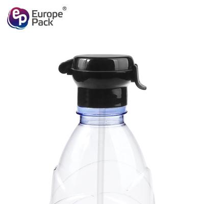 Cina Factory wholesale child resistance cap cute plastic water bottle caps with straw in vendita