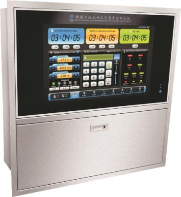 China Recessed Touch Control Panel Stainless Steel Medical Touch Screen With Integrated Lighting for sale