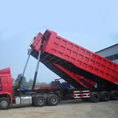 Chine Acier personnalisable 35 40 M3 Roche pour le transport de remorque à bascule arrière à bascule à vendre