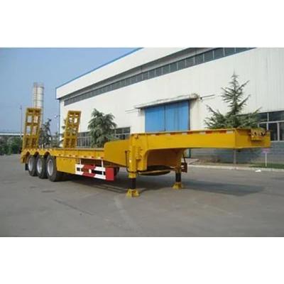 China Semiremolque de 40 toneladas con 3 ejes y 4 ejes con alta capacidad de carga y resistencia en venta