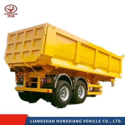 Chine 1 Dampper minier à bascule latéral / Dampper arrière Semi-remorque Dump Truck Self-dumping Non à vendre