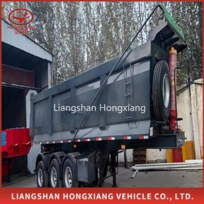 Chine Suspension de type bras croisé de 28 tonnes Semi-remorque à lit bas pour 60-120 tonnes Camions d'occasion Pièces de rechange à vendre