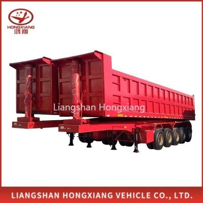 Chine Suspension de type bras croisé de 28 tonnes Semi-remorque à lit bas pour 60-120 tonnes Camions d'occasion Pièces de rechange à vendre