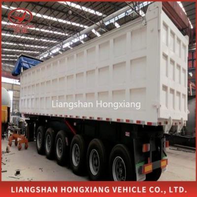Chine Suspension de type bras croisé de 28 tonnes Semi-remorque à lit bas pour 60-120 tonnes Camions d'occasion Pièces de rechange à vendre