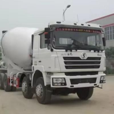 중국 4 축 중량 Sinotruk HOWO 8X4 15m3 시멘트 탱크 건설용 콘크리트 믹서 트럭 판매용