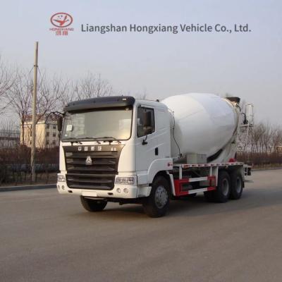 중국 8X4 샤크만 콘크리트 믹서 트럭 수동 창문과 최대 구마력 300-400hp 판매용