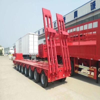 Κίνα 2024 40 FT 3 Άξονας Tri Axle Flat Bed Flatbed Container Semi Trailer με προσαρμογή προς πώληση