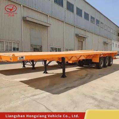 Κίνα 20FT 45FT Σκελετικό Semi 40FT Σκελετικό Κωνσταντινοφόρο Υποστρώμα ρυμουλκούμενο με πολυσύνδεσμο προς πώληση