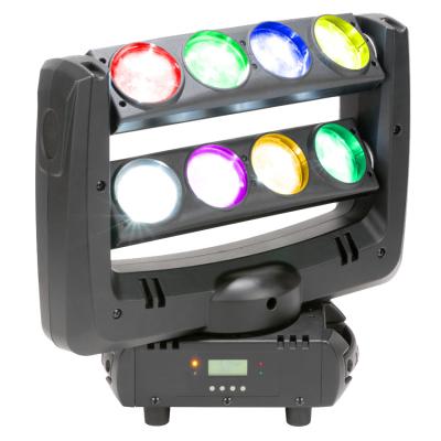 Cina 8w x 10w scelgono la registrazione bianca 8 pazzi della luce di effetto del raggio luminoso della discoteca di Lumin LED in vendita
