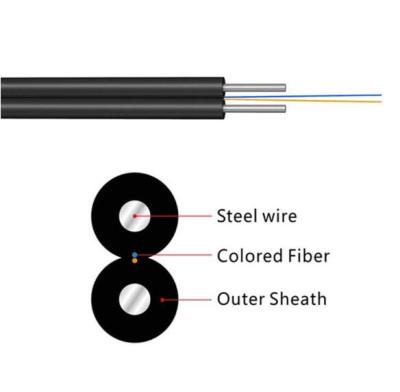 중국 FTTH 드롭 케이블 1fo G657A 광섬유 케이블 판매용