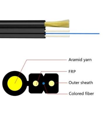중국 FTTH 드롭 케이블 1fo G657A 광섬유 케이블 판매용